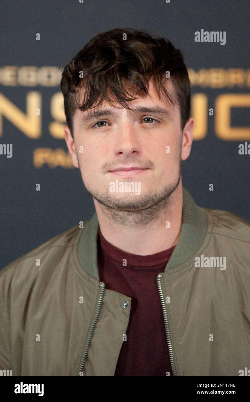 US actor Josh Hutcherson poses for photographers during the photocall ...