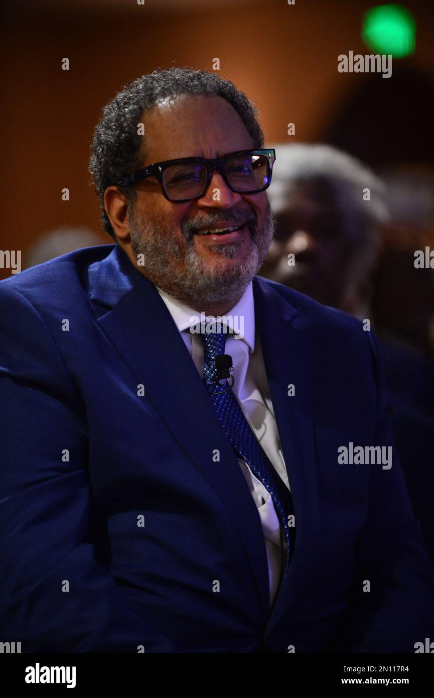 Michael Eric Dyson At Black History Month Fireside Chat With Luther