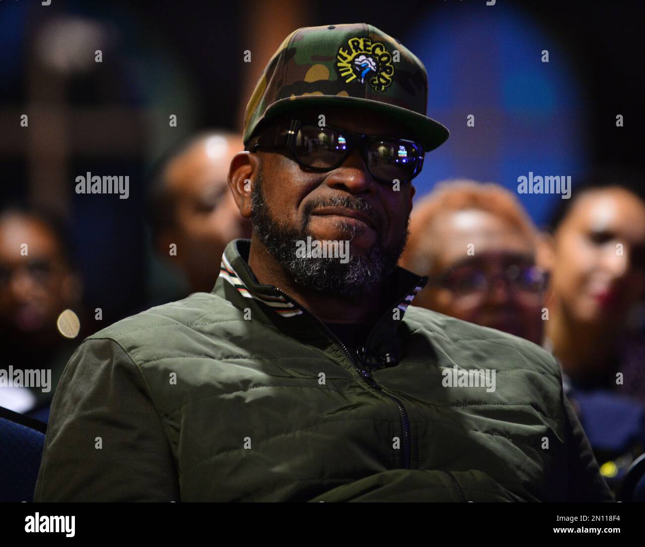 Luther Campbell at Black History Month Fireside Chat with Michael Eric ...