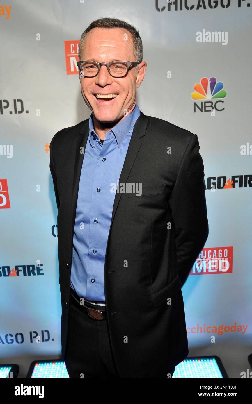 Jason Beghe seen at Red Carpet Event for NBC's "Chicago Fire," "Chicago ...