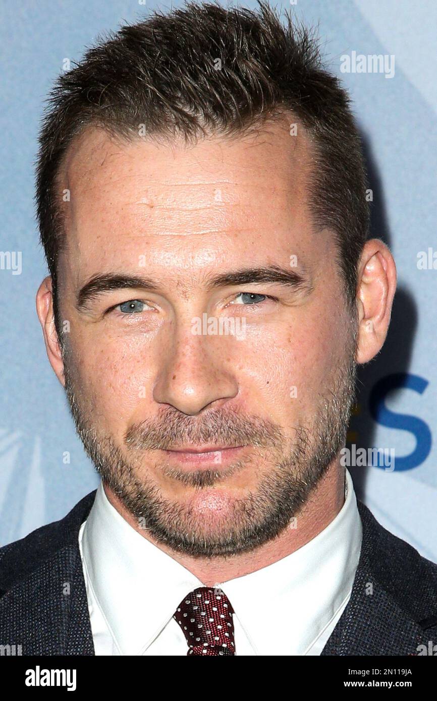Barry Sloane arrives at the LA Premiere of "Saints & Strangers" at the ...