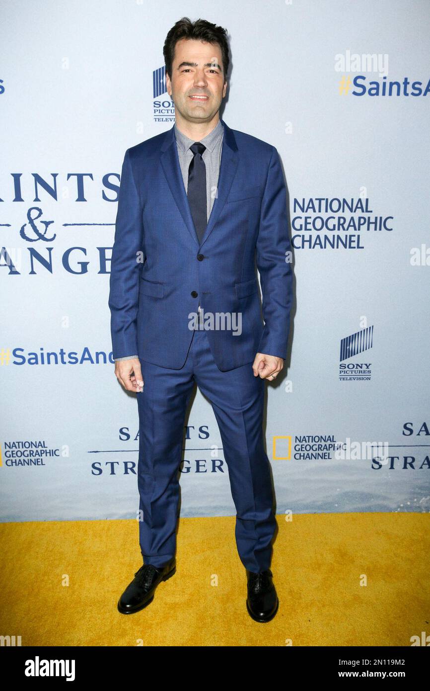 Ron Livingston arrives at the LA Premiere of "Saints & Strangers" at ...