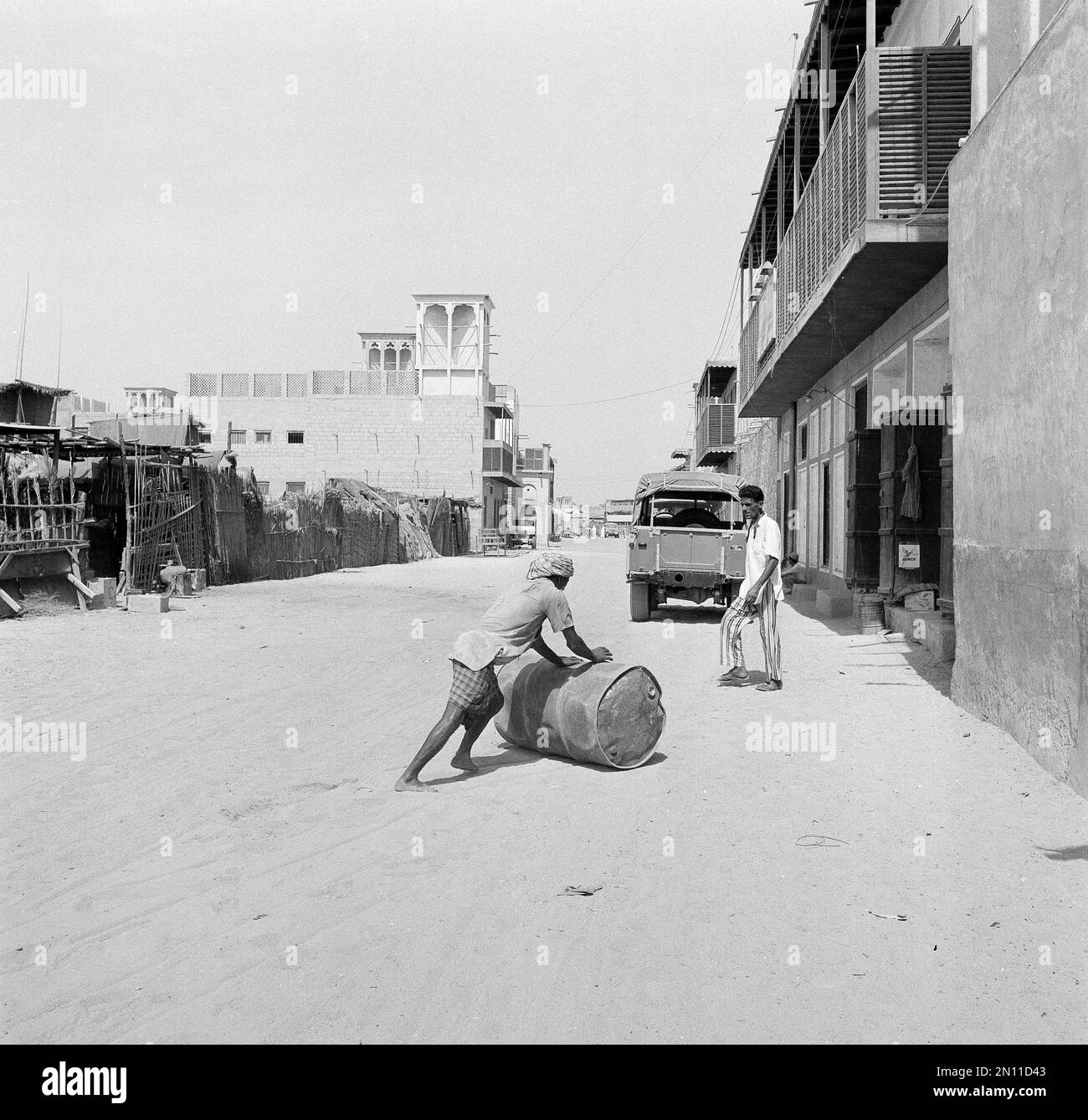 Toiling under a scorching sun in one of the hottest places in the world ...