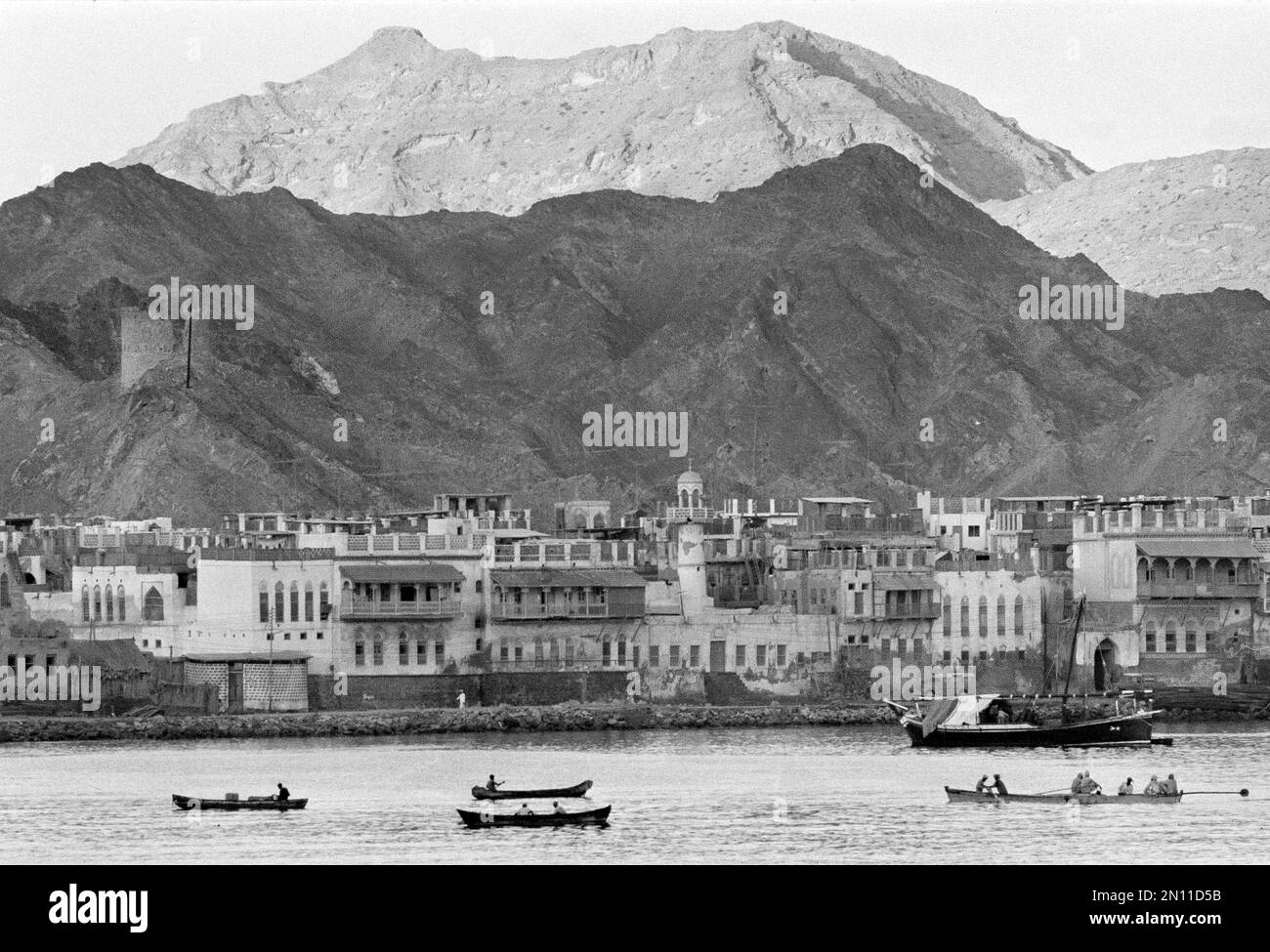 The waterfront of Matrah, Oman still looks like Hong Kong once did in ...