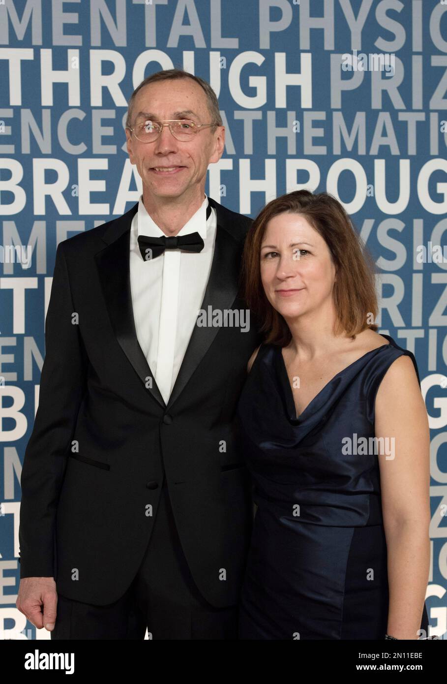 Life sciences prize winner Svante Paabo arrives with Dr. Linda Vigilant ...