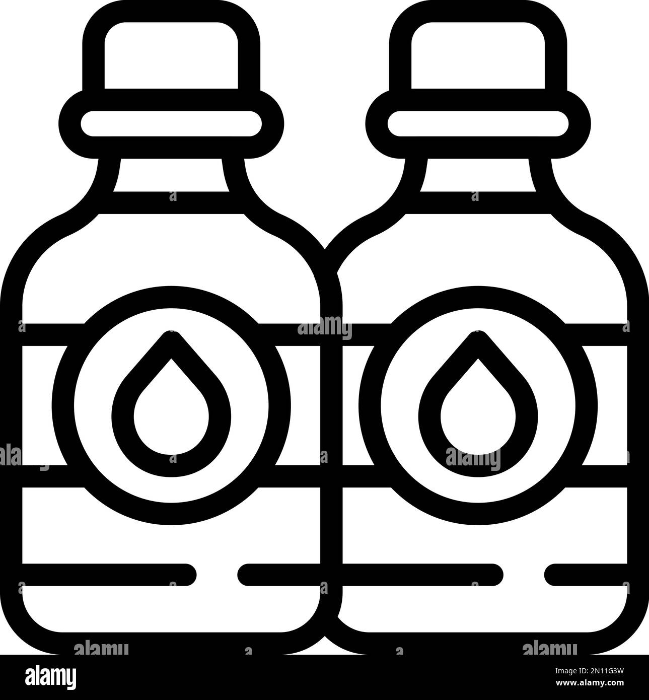 Paint dropper icon outline vector. Art studio. Brush craft Stock Vector ...