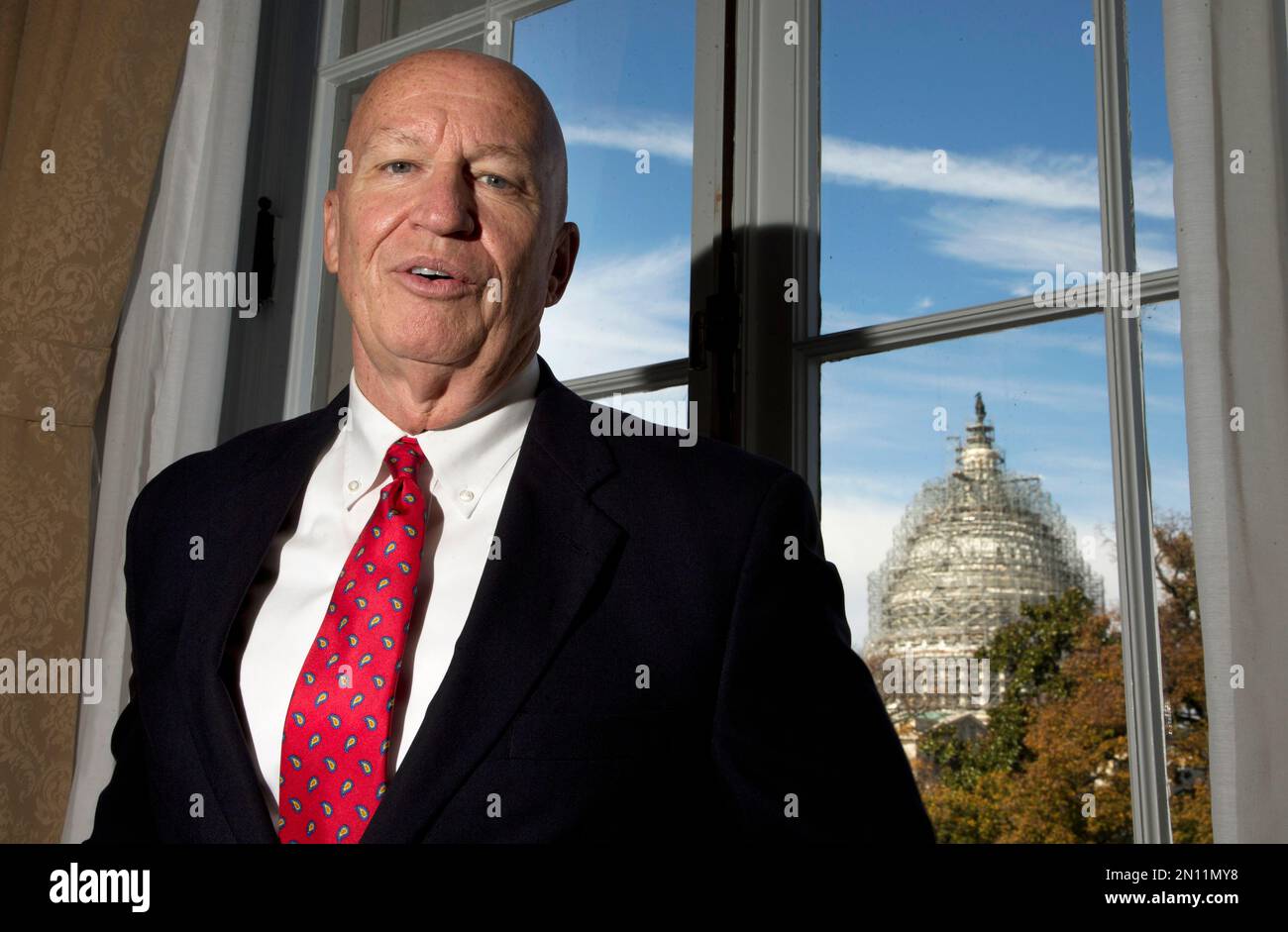 In this Nov. 6, 2015, photo, Rep. Kevin Brady, R-Texas, the new ...