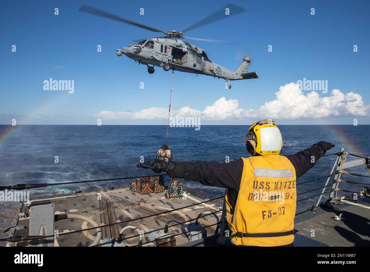 230120-N-EH998-1221 ADRIATIC SEA (Jan. 20, 2023) Boatswain’s Mate 3rd ...