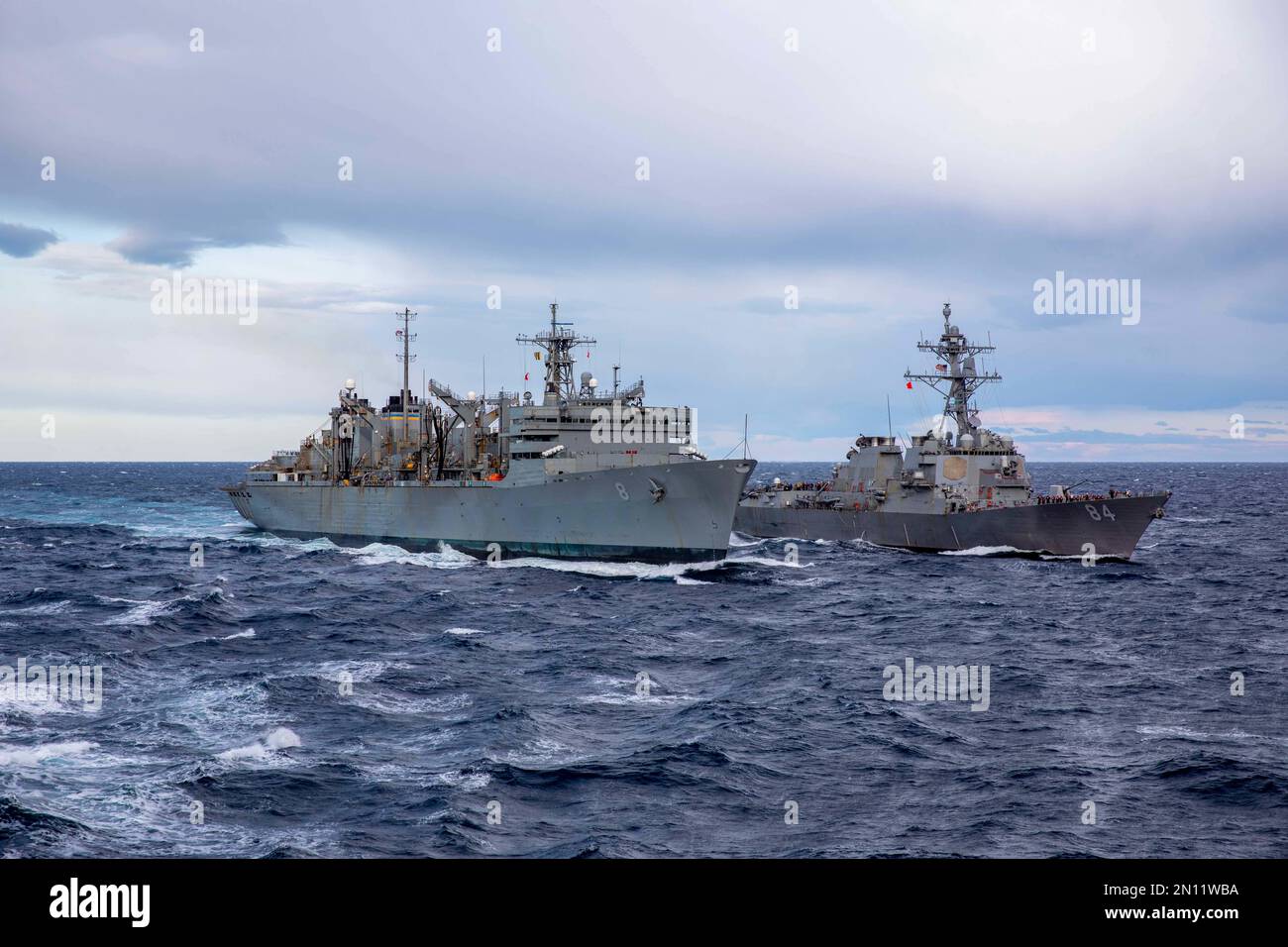 230111-N-TC847-1061 ADRIATIC SEA (Jan. 11, 2023) The Arleigh burke ...