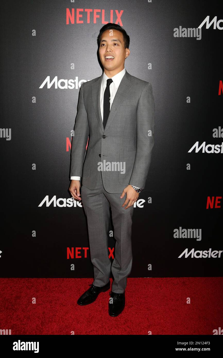 Creator Alan Yang attends the premiere of the new Netflix original series "Master of None", at ...