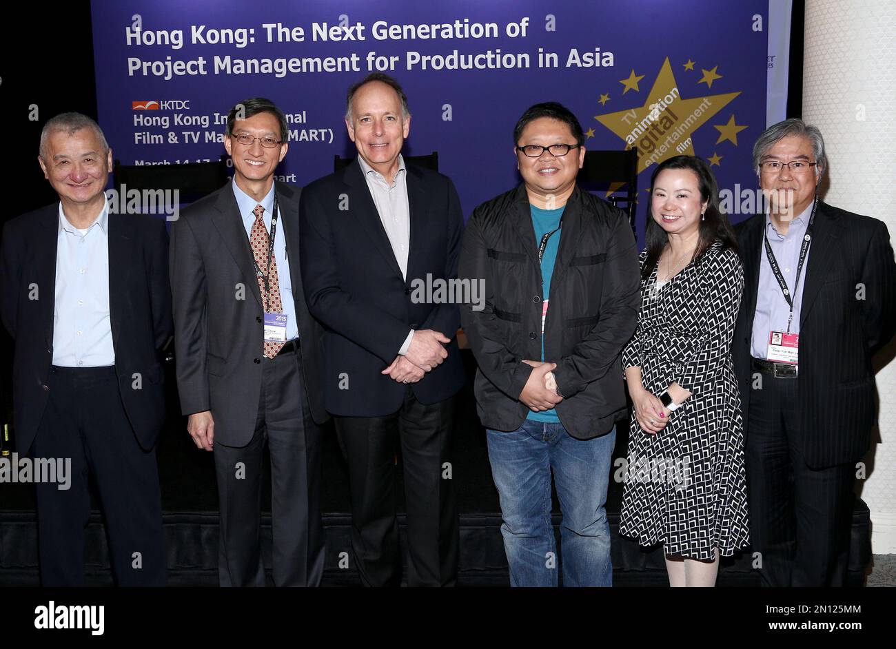 IMAGE DISTRIBUTED FOR IFTA - Fred Wang, Chairman,Salon Films, from left ...