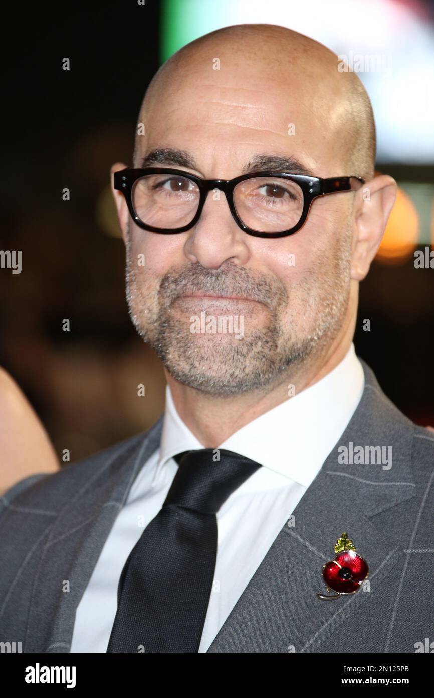 Stanley Tucci poses for photographers upon arrival at the premiere of ...