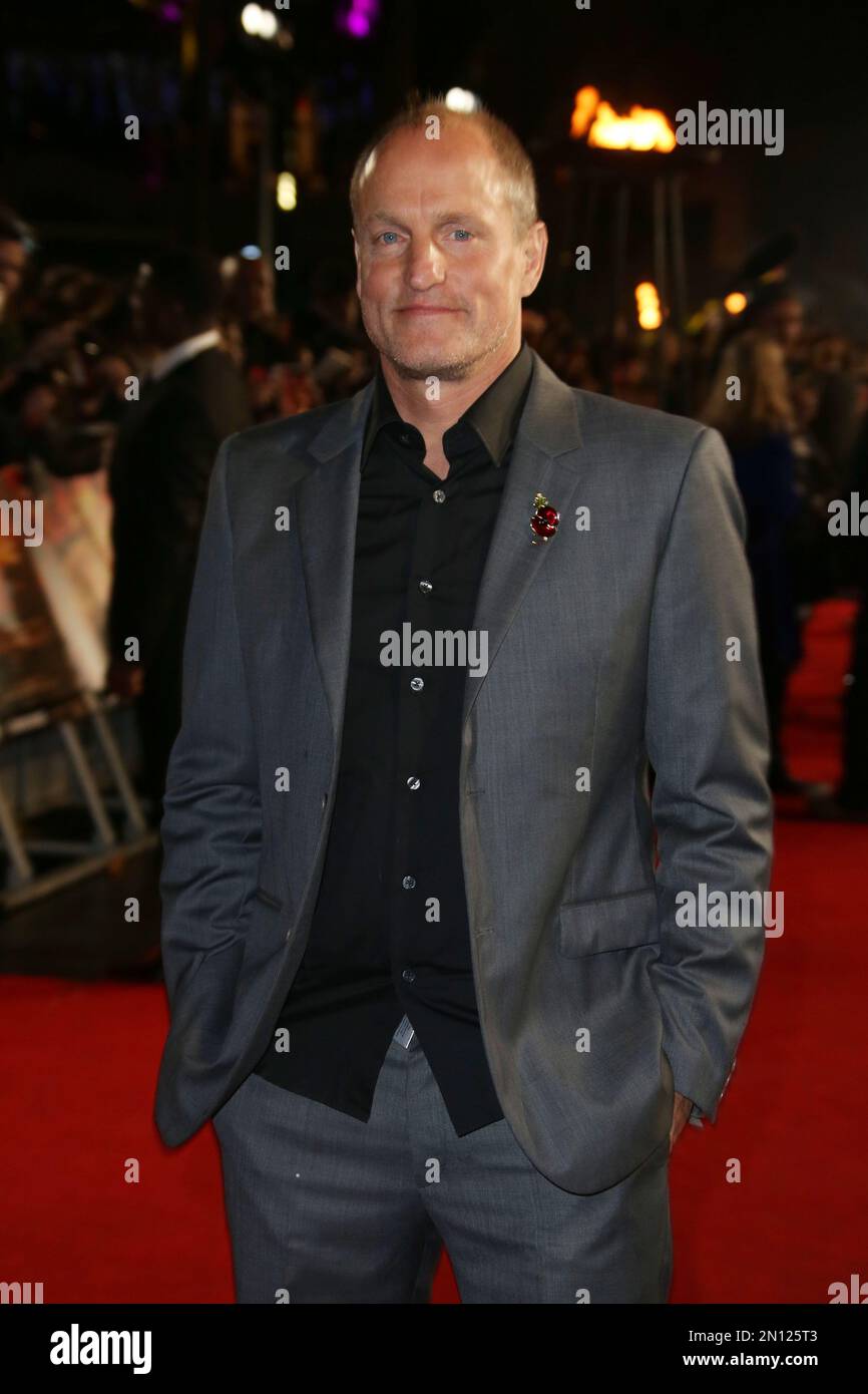 Woody Harrelson poses for photographers upon arrival at the premiere of ...