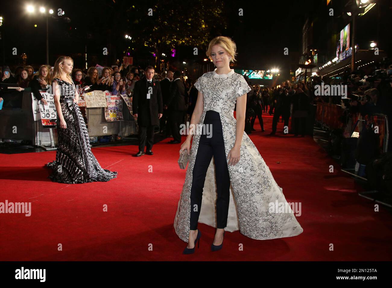 Elizabeth Banks poses for photographers upon arrival at the premiere of ...
