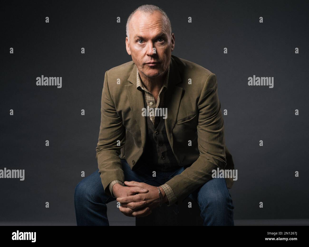 Michael Keaton poses for a portrait during press day for "Spotlight" at ...