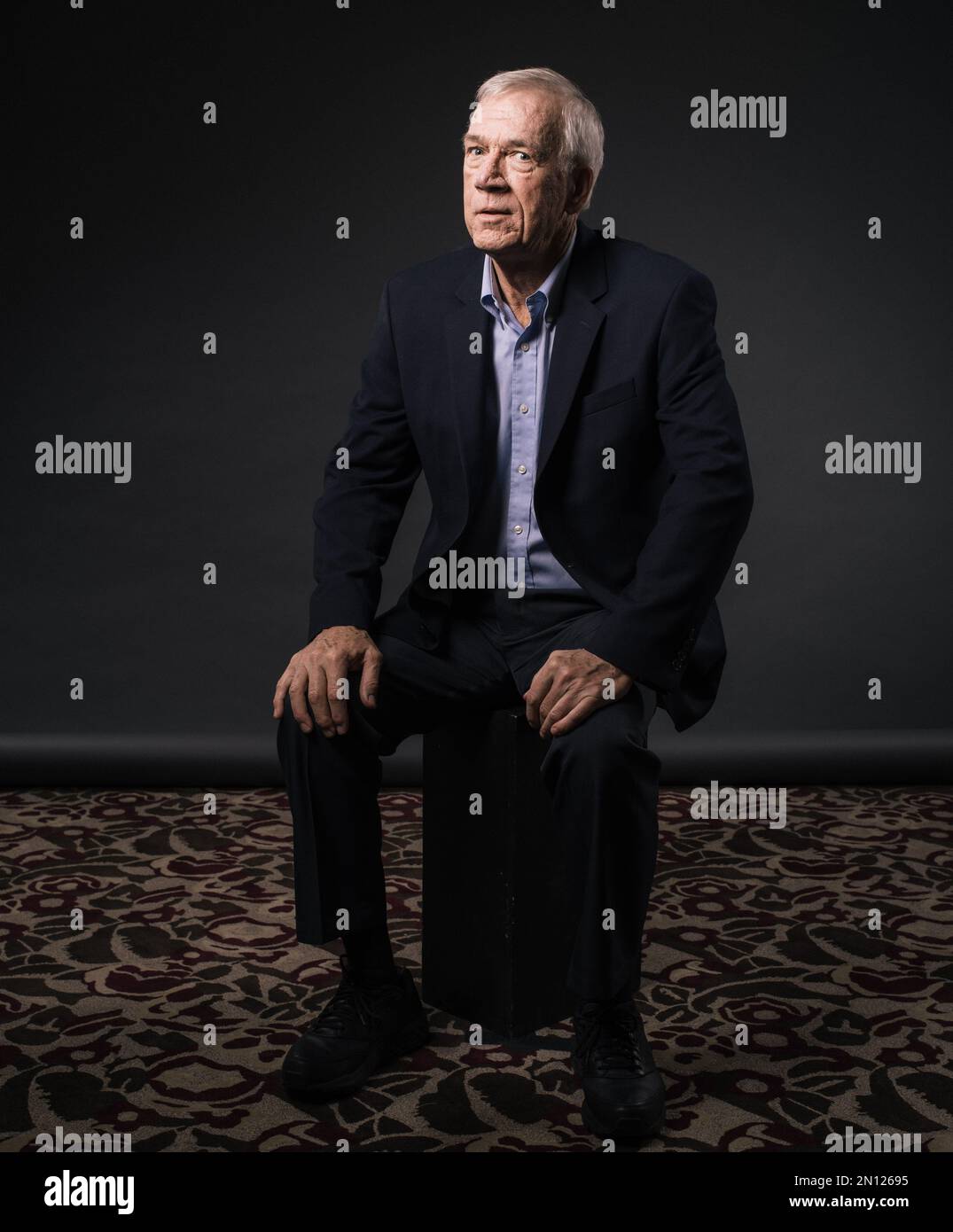 Walter Robinson poses for a portrait during press day for "Spotlight ...