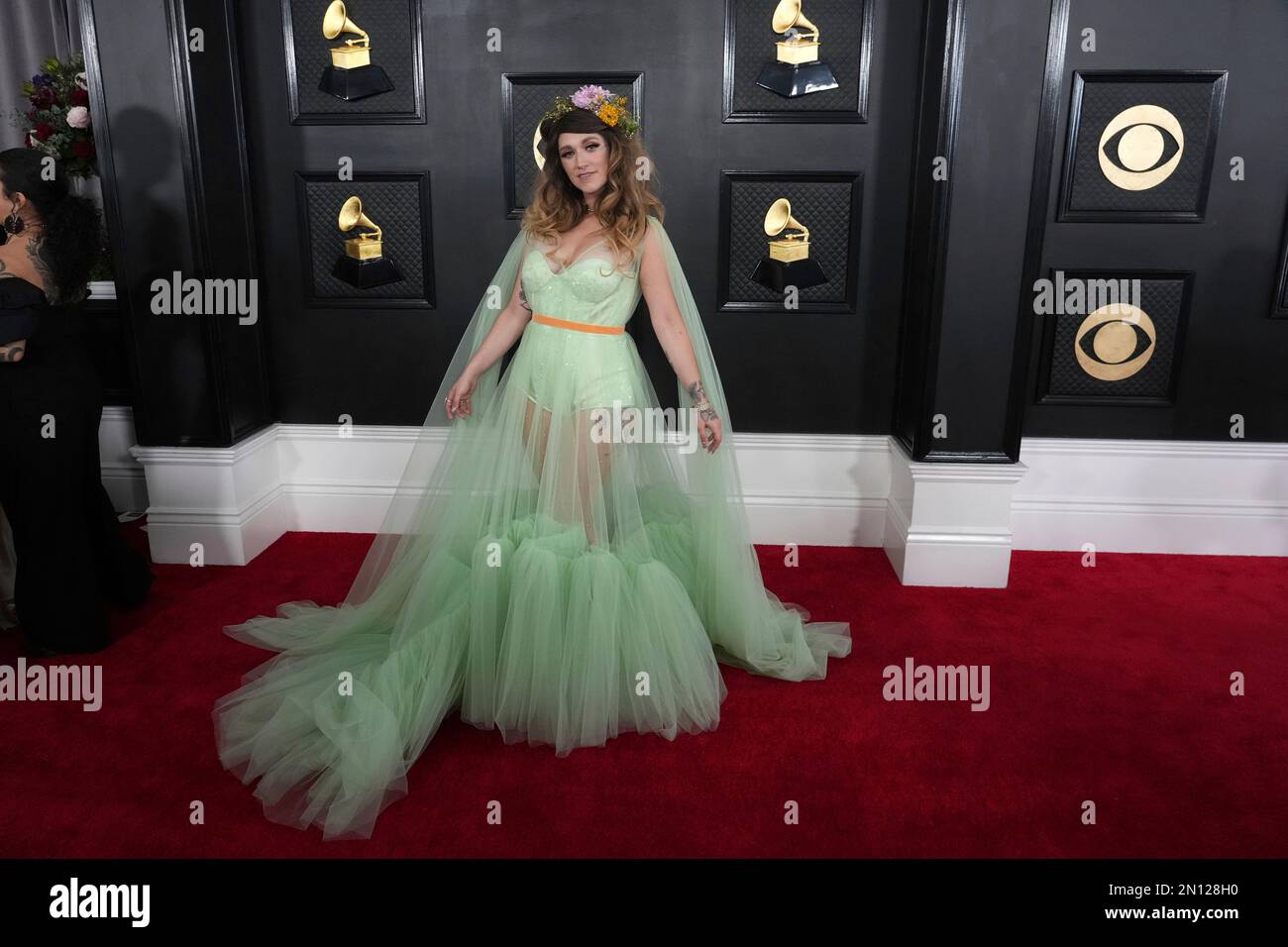 Sierra Ferrell arrives at the 65th annual Grammy Awards on Sunday, Feb ...