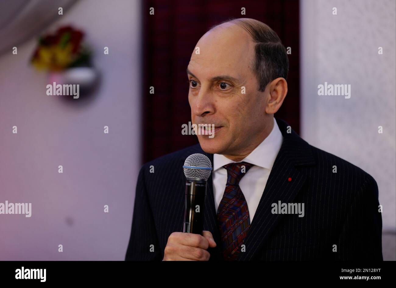 Akbar Al Baker, CEO of Qatar Airways, speaks Wednesday, Nov. 4, 2015 ...