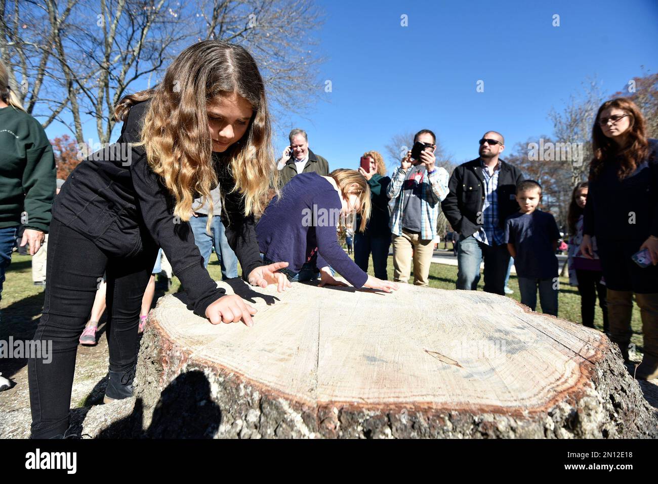 2015 Rockefeller Center Christmas Tree Cutting at the home of Albert ...