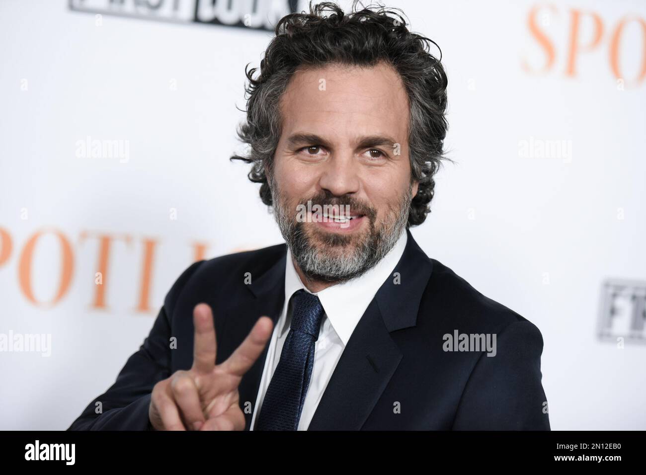 Actor Mark Ruffalo attends the LA premiere of "Spotlight" held at the ...