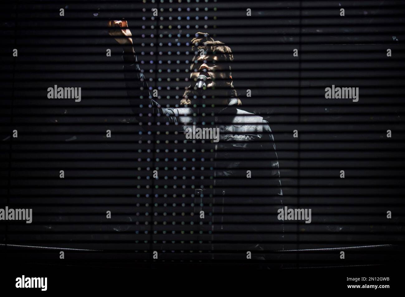 The Weeknd performs at the opening night of his "The Madness Fall Tour ...