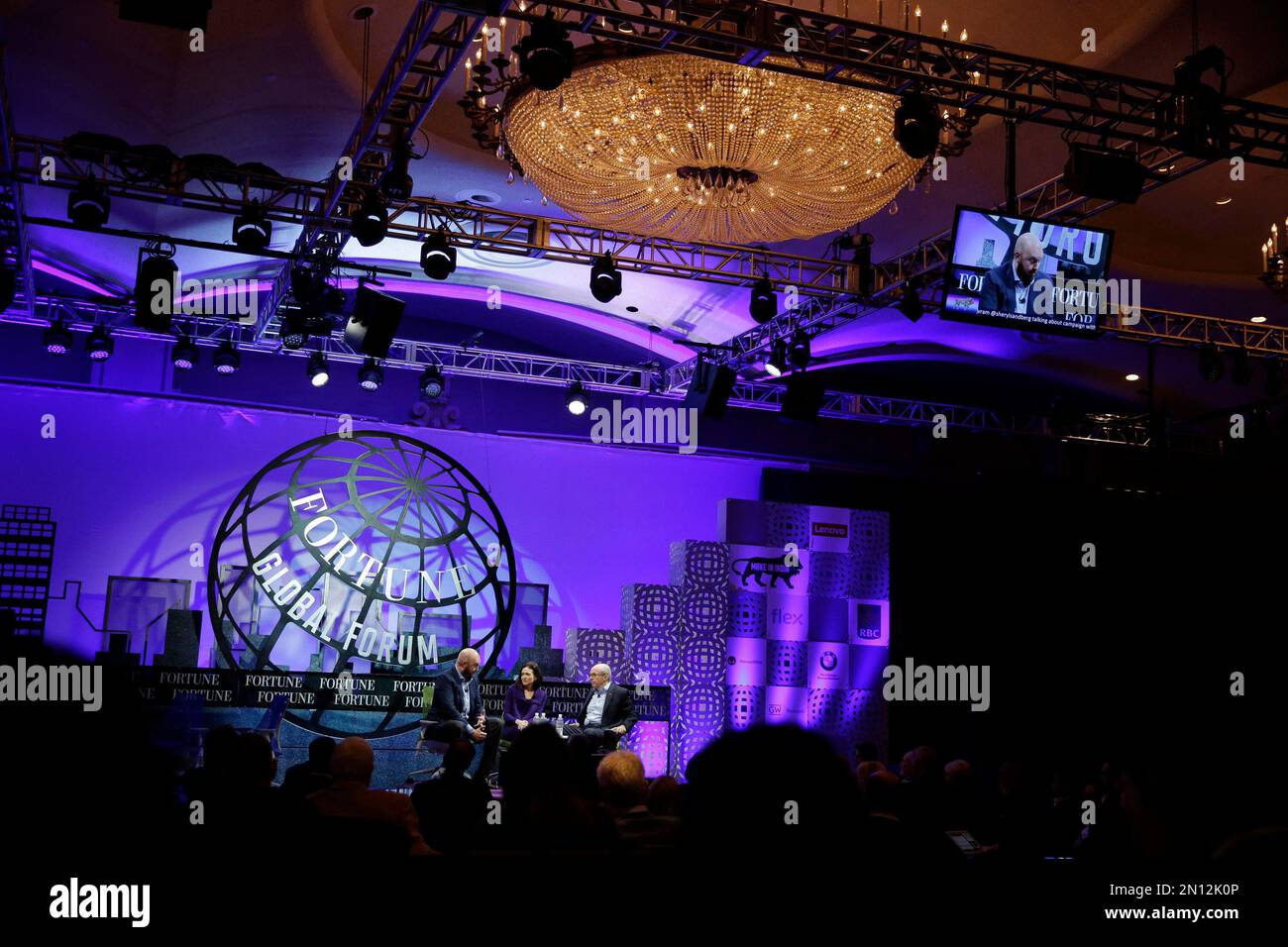 From left, tech venture capitalist Marc Andreessen, Facebook chief ...