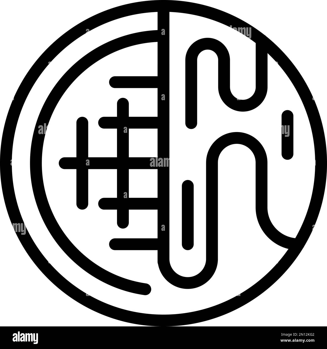 Peanut butter jar icon outline vector. Natural snack. American nut ...