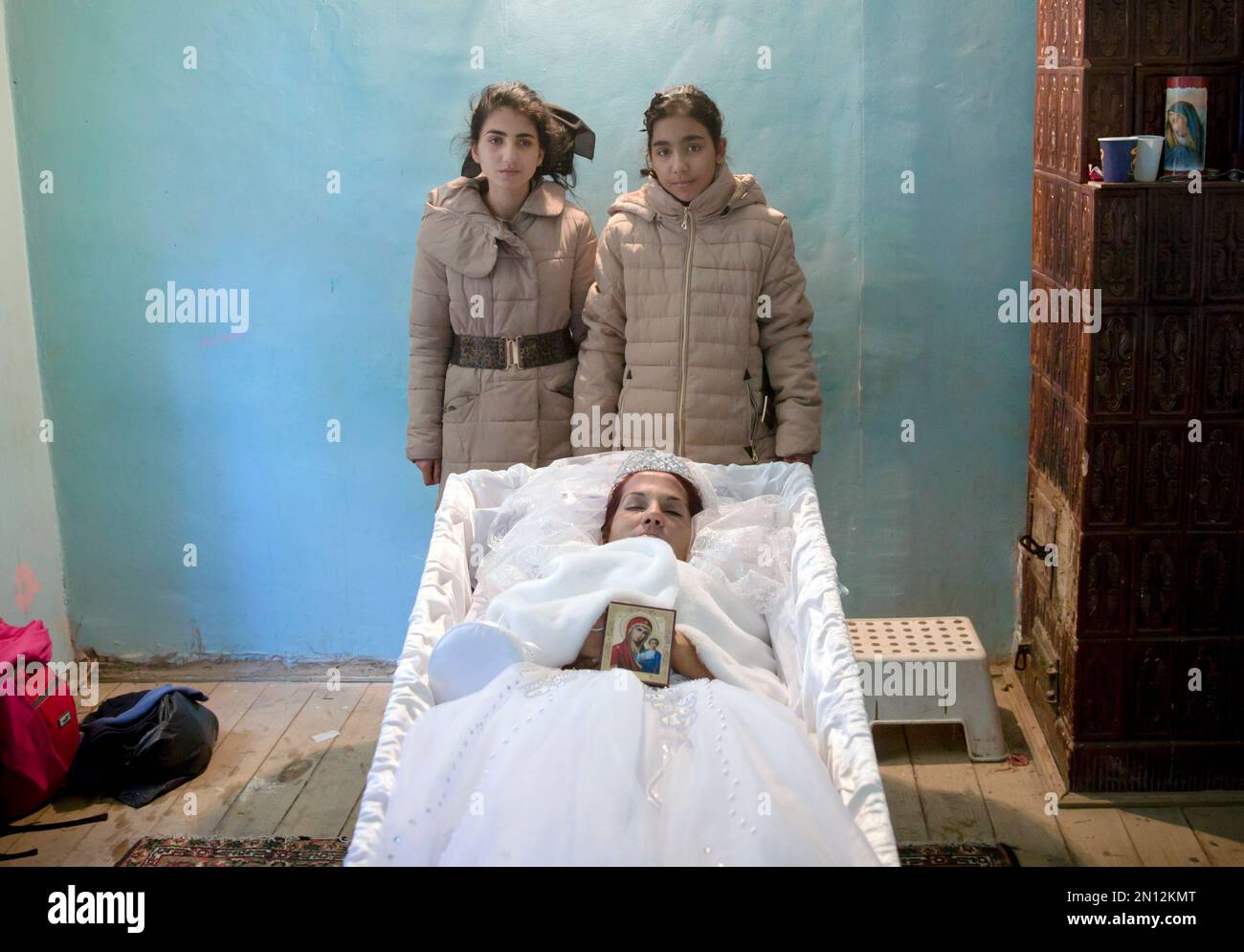 Maria Ion, a 38 year-old widow, mother of five, who died in last Friday ...