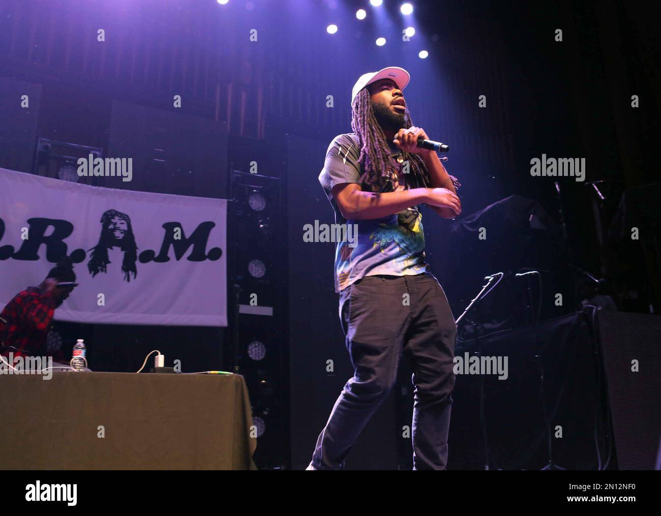 D.R.A.M. performs during Chance The Rapper: Family Matters Tour at the ...