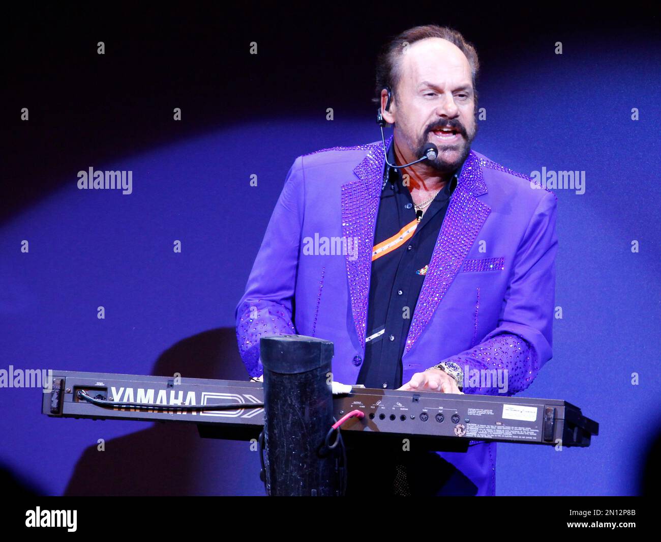 Harry Wayne Casey performs with KC and the Sunshine Band at the Elton ...