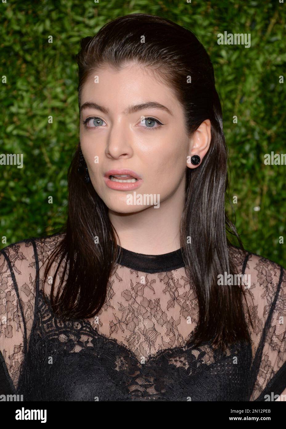 Singer Lorde attends the 12th Annual CFDA/Vogue Fashion Fund Awards at ...