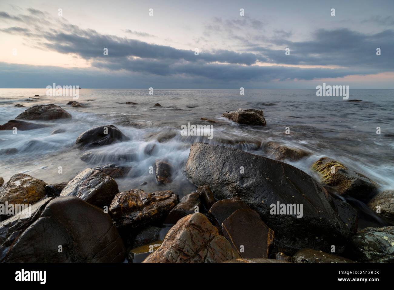 Rocky coast in san hi-res stock photography and images - Alamy