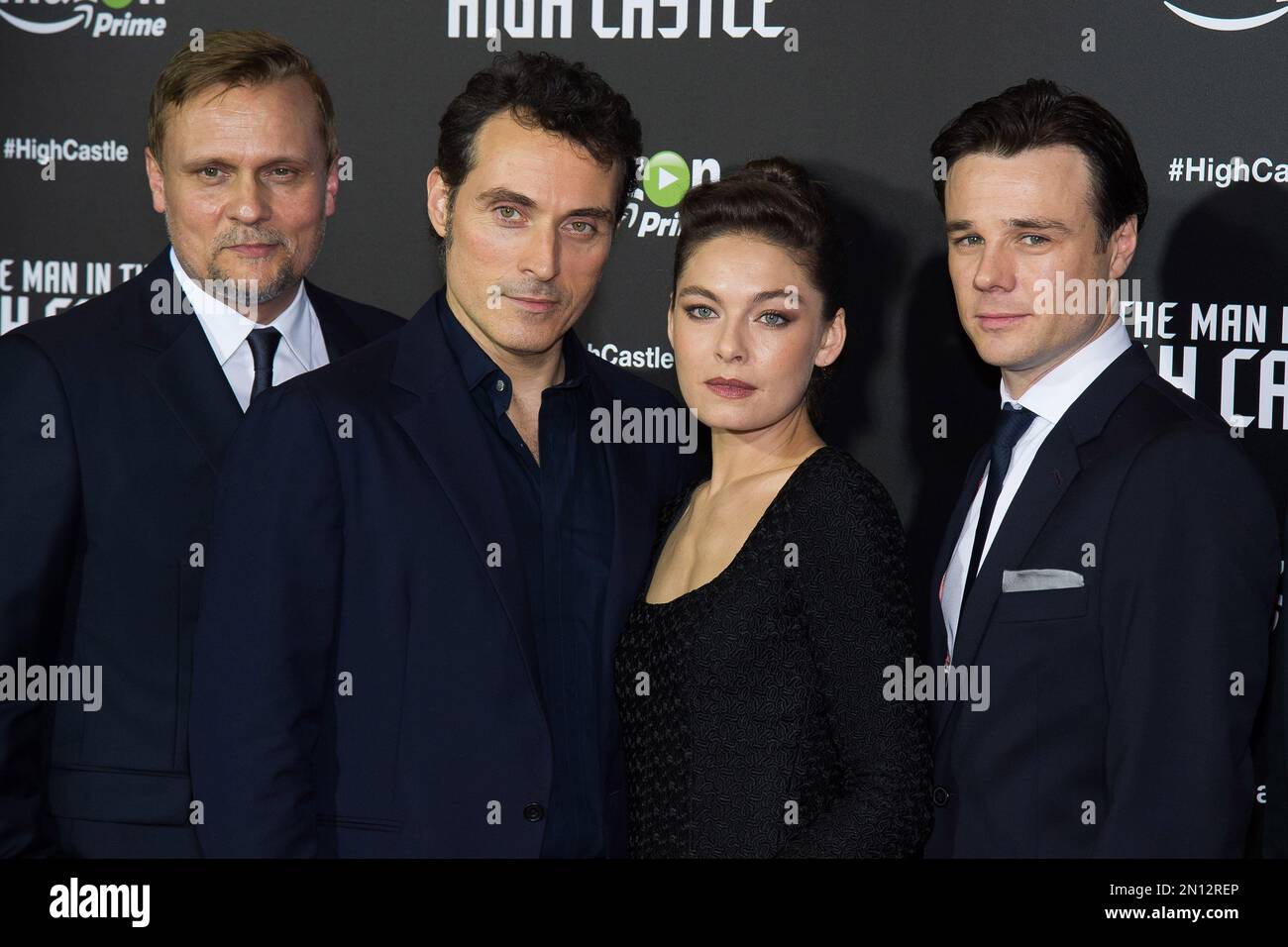 Carsten Norgaard, from left, Rufus Sewell, Alexa Davalos and Rupert ...
