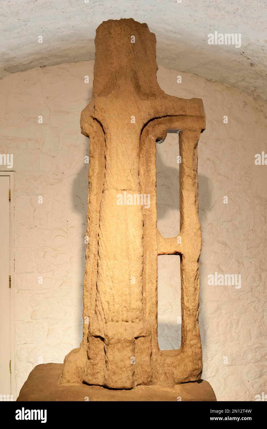 Original St. Patrick's Cross, front, Cross of St. Patrick, Vicars Hall ...