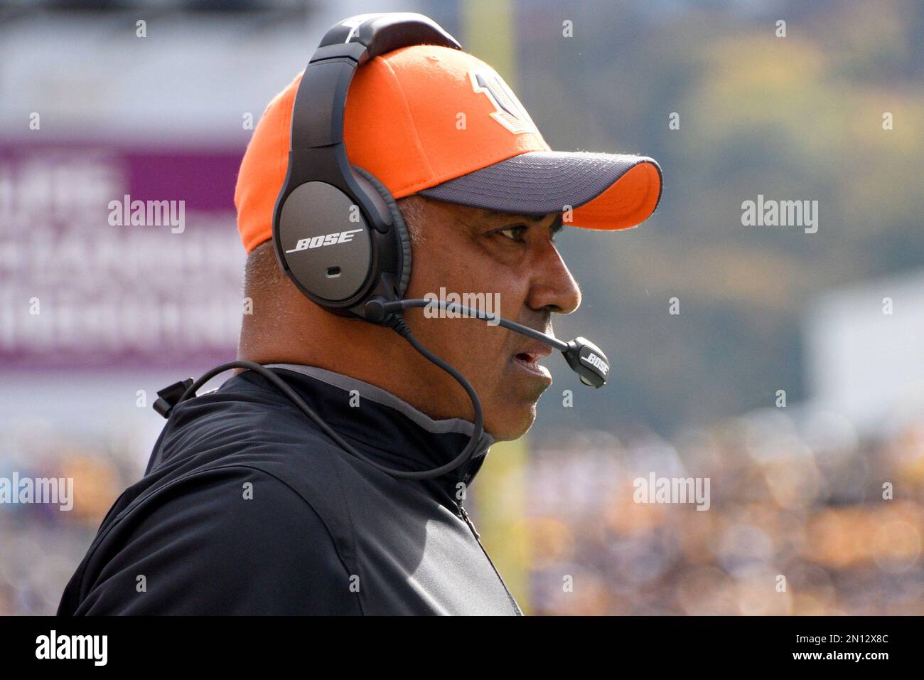 Cincinnati Bengals head coach Marvin Lewis during an NFL football game ...