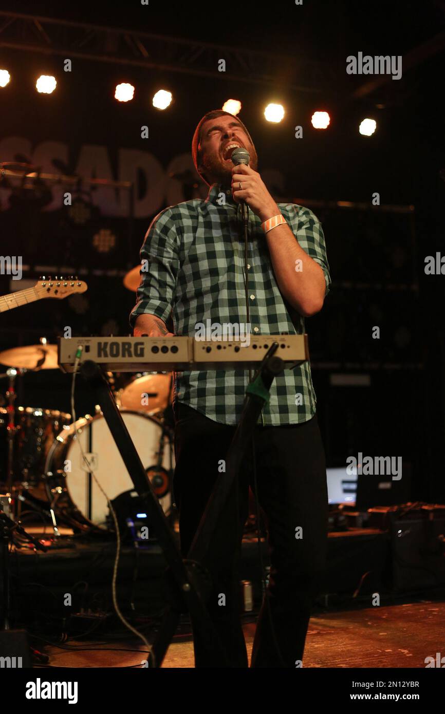 Adam Patterson of Stokeswood performing with the X Ambassadors' The VHS ...