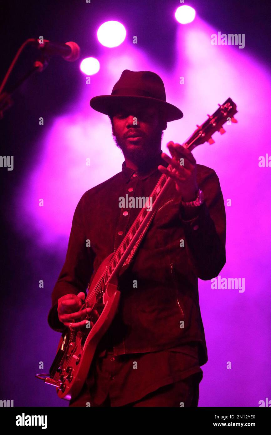 Gary Clark, Jr. performs in concert during his “The Story of Sonny Boy ...