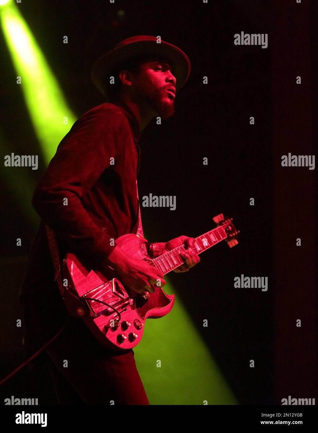 Gary Clark, Jr. performs in concert during his “The Story of Sonny Boy ...