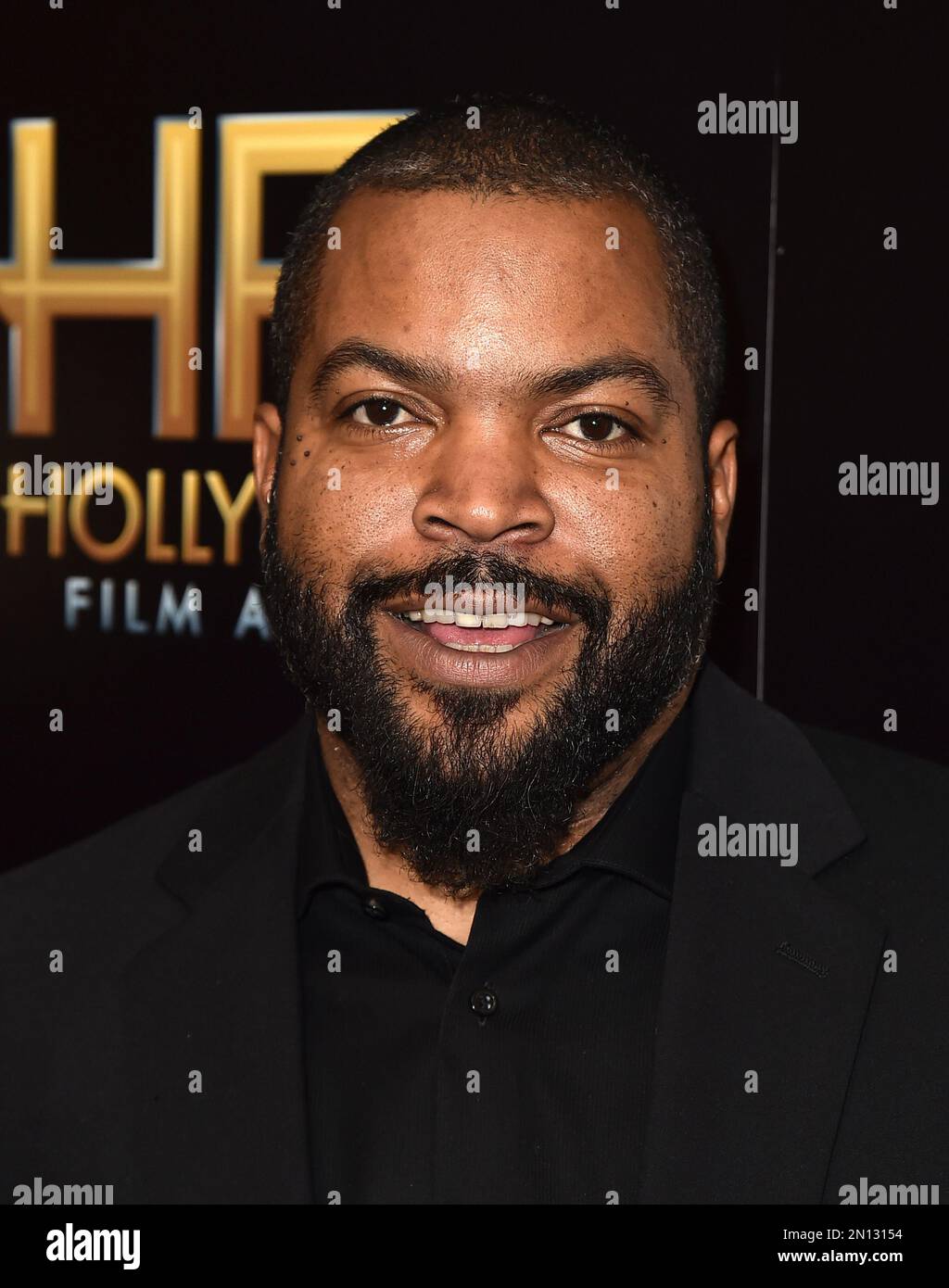 Ice Cube poses in the press room at the Hollywood Film Awards at the ...