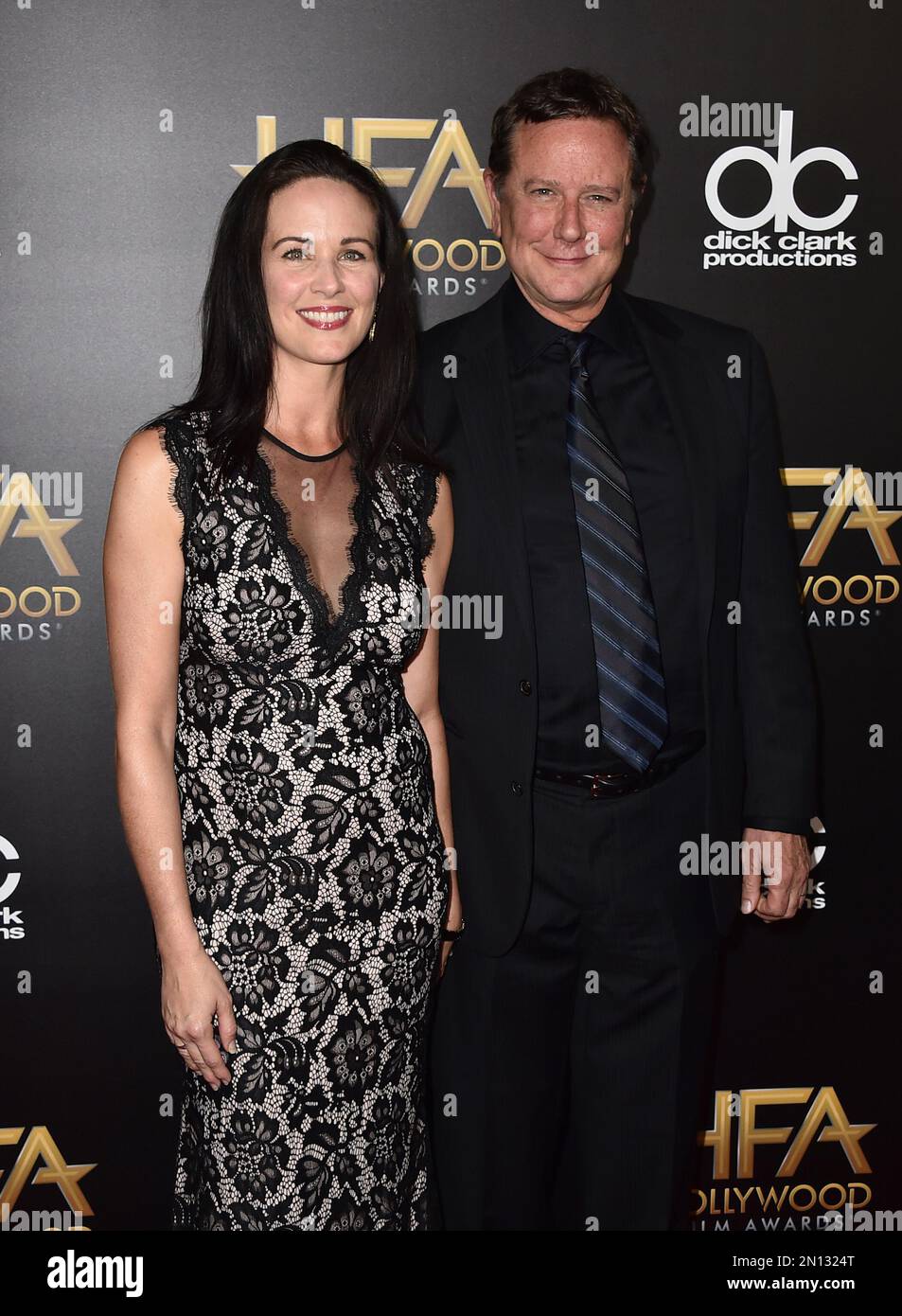 Judge Reinhold, right, and Amy Reinhold arrive at the Hollywood Film ...