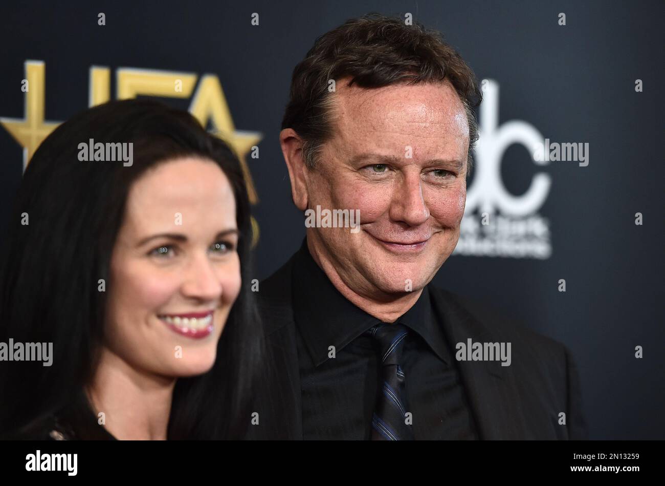 Judge Reinhold, right, and Amy Reinhold arrive at the Hollywood Film ...