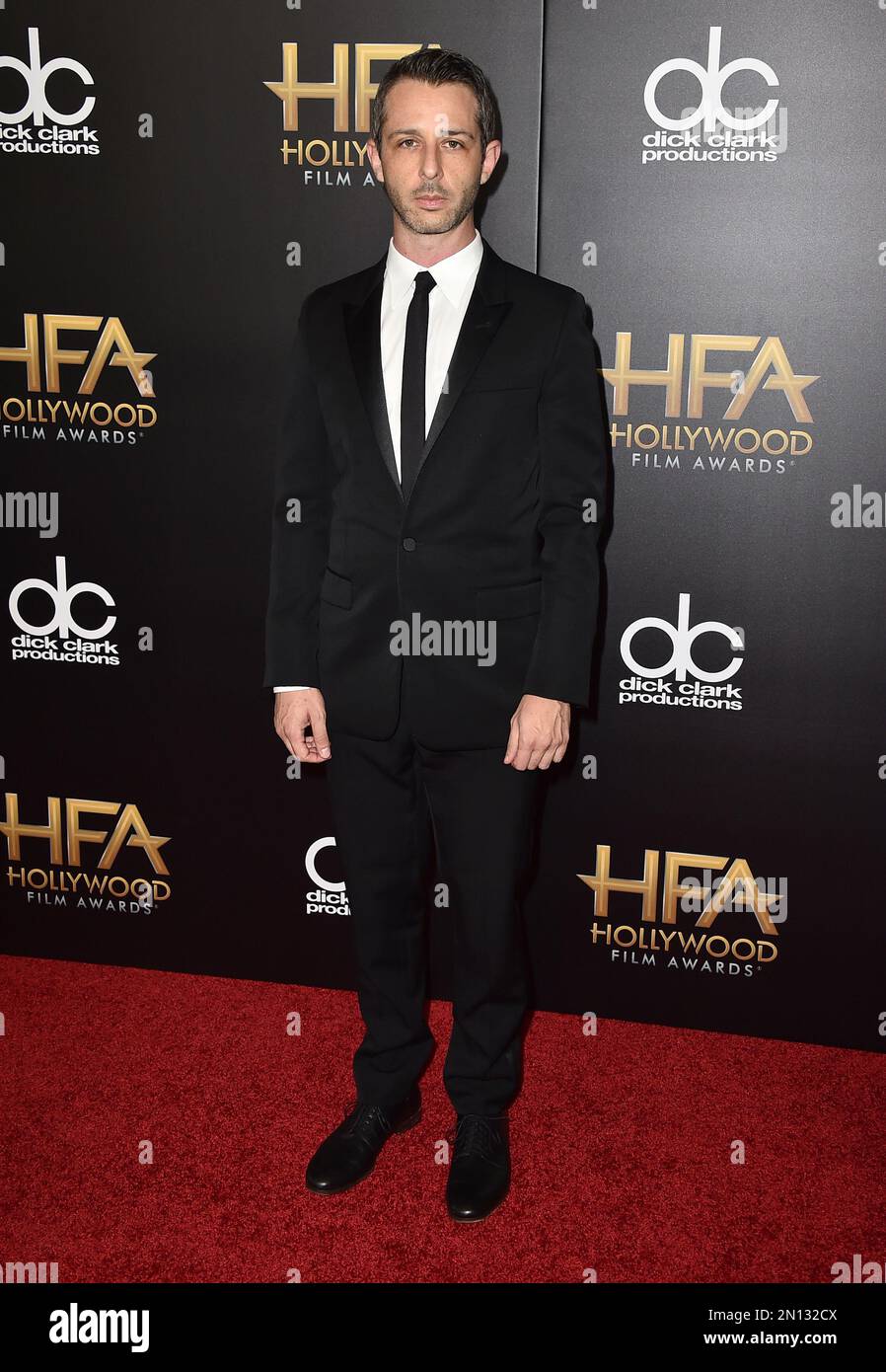 Jeremy Strong arrives at the Hollywood Film Awards at the Beverly ...
