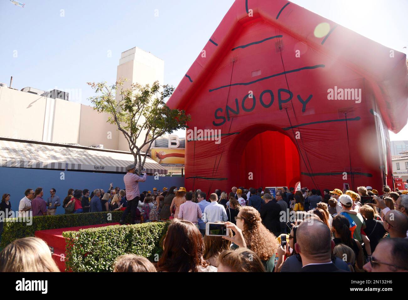 General view of atmosphere seen at Twentieth Century Fox Premiere of ...