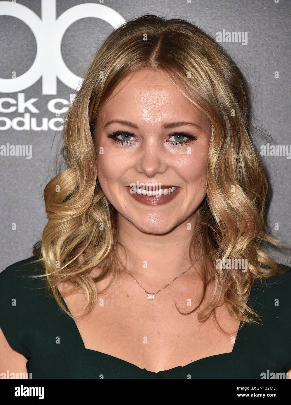 Poppy Jamie arrives at the Hollywood Film Awards at the Beverly Hilton ...