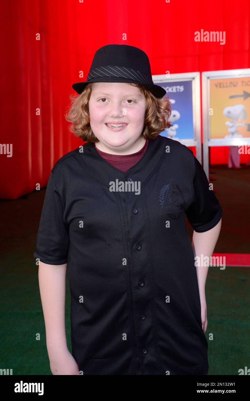 William Wunsch seen at Twentieth Century Fox Premiere of 'The Peanuts ...