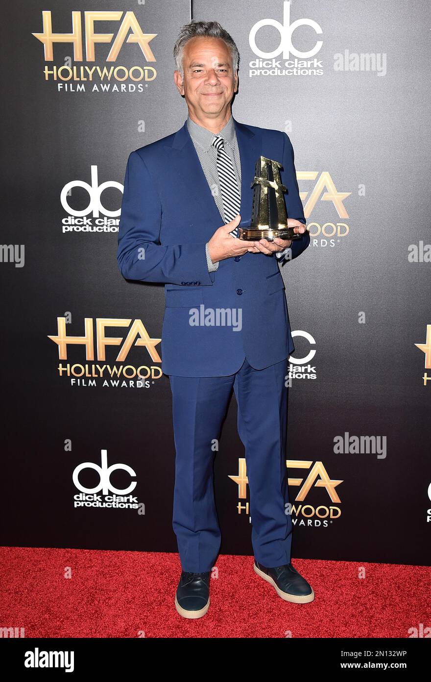 David Rosenbloom, winner of the Hollywood editor award for "Black Mass ...