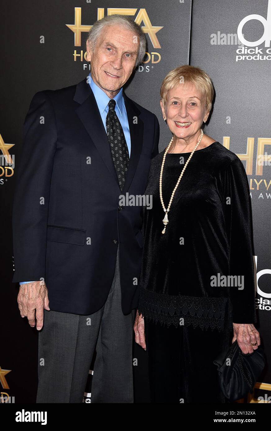 Peter Mark Richman, left, and Helen Richman arrive at the Hollywood ...