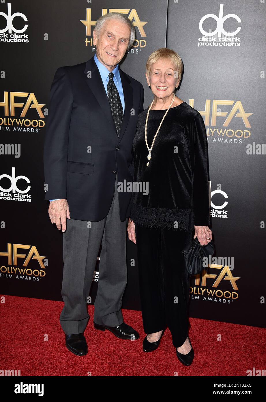 Peter Mark Richman, left, and Helen Richman arrive at the Hollywood ...