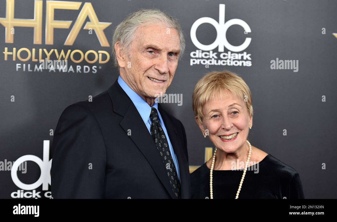 Peter Mark Richman, left, and Helen Richman arrive at the Hollywood ...