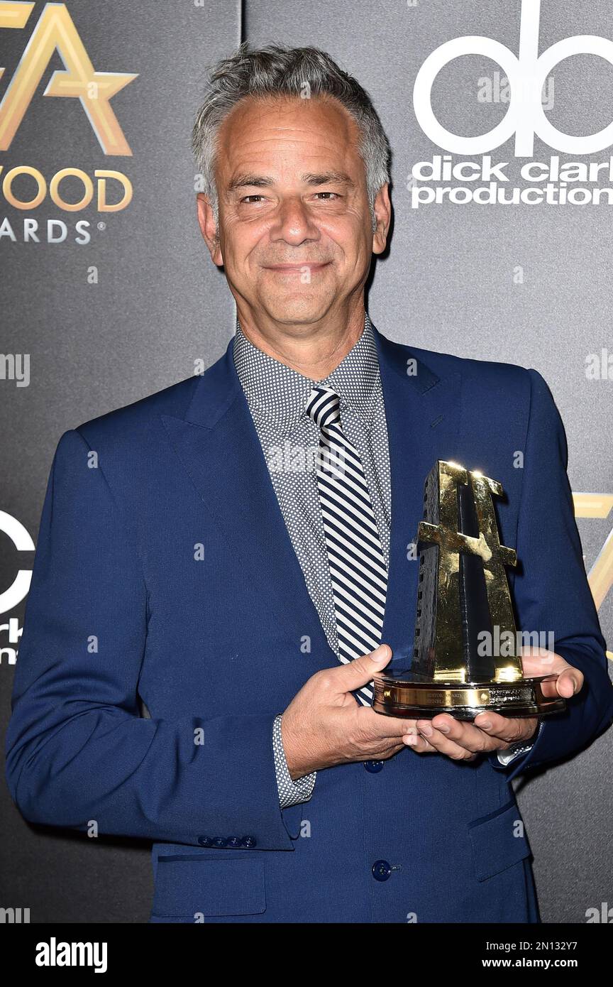 David Rosenbloom, winner of the Hollywood editor award for "Black Mass ...